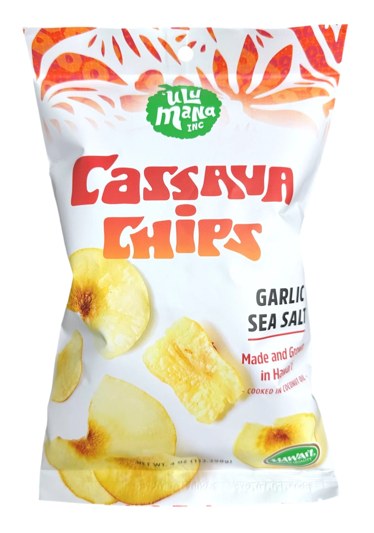 'Ulu Mana Garlic Sea Salt Cassava Chips 4oz bag – Me Ke Aloha - Luxury ...