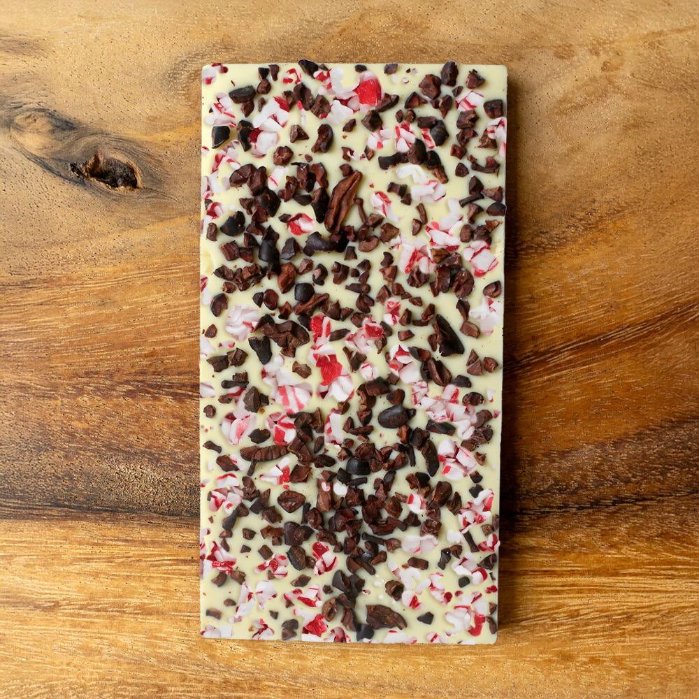 Hawai'i White Chocolate Peppermint Crunch Bar | Manoa Chocolate – Me Ke ...