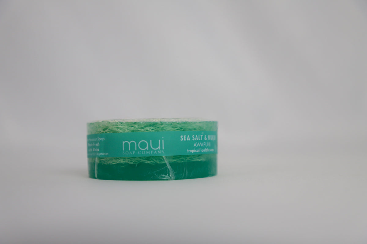 Maui Soap Company Awapuhi Loofah Soap – Me Ke Aloha - Luxury Gift Sets